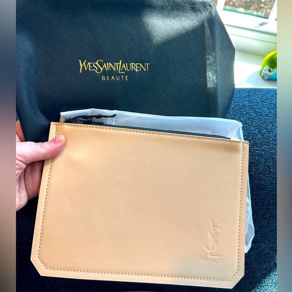 Yves Saint Laurent | Bags | Buy Now Ysl Beauty Pouch 4 Prizes | Poshmark